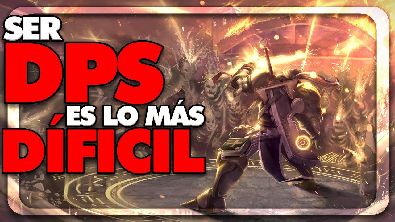 DPS es lo MÁS DÍFICIL de jugar en todo MMO - YouTube
