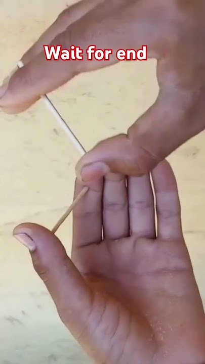 matchstick magic trick tutorials/ hand magic trick tutorials/ #handmagic #hand #ytshort #finger ...