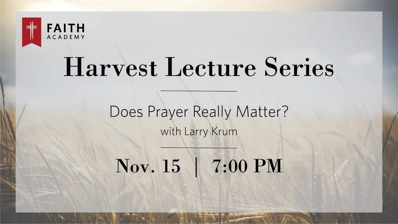 Does Prayer Really Matter? - YouTube