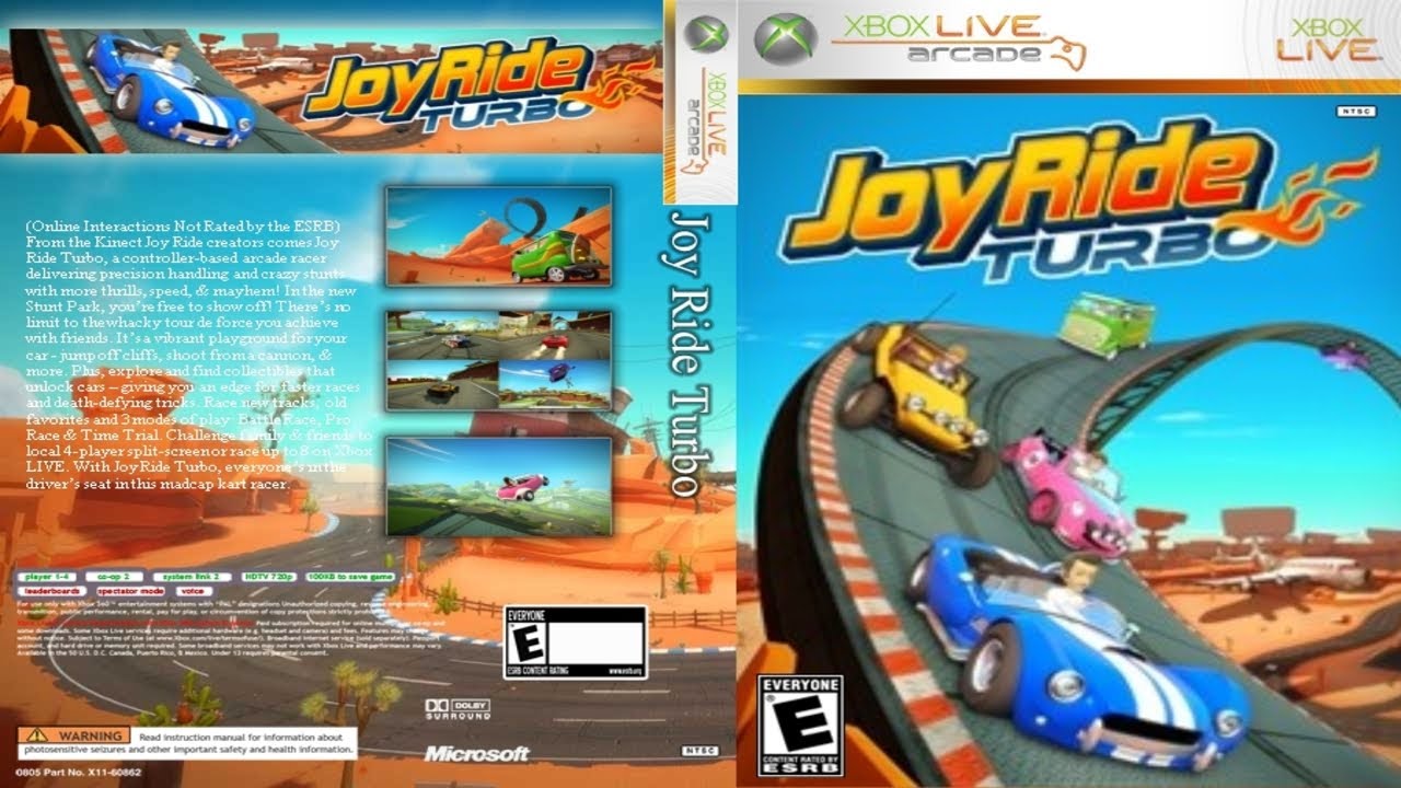 Joy Ride Turbo (2012) - Full Gameplay | XBOX 360 ARCADE | UHD | 4K ...