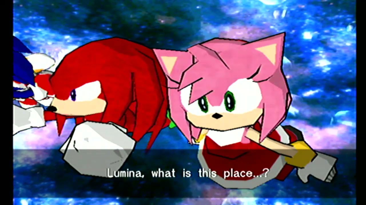 Sonic Shuffle - Story Mode 4th Dimension Space Intro Cut scene - YouTube