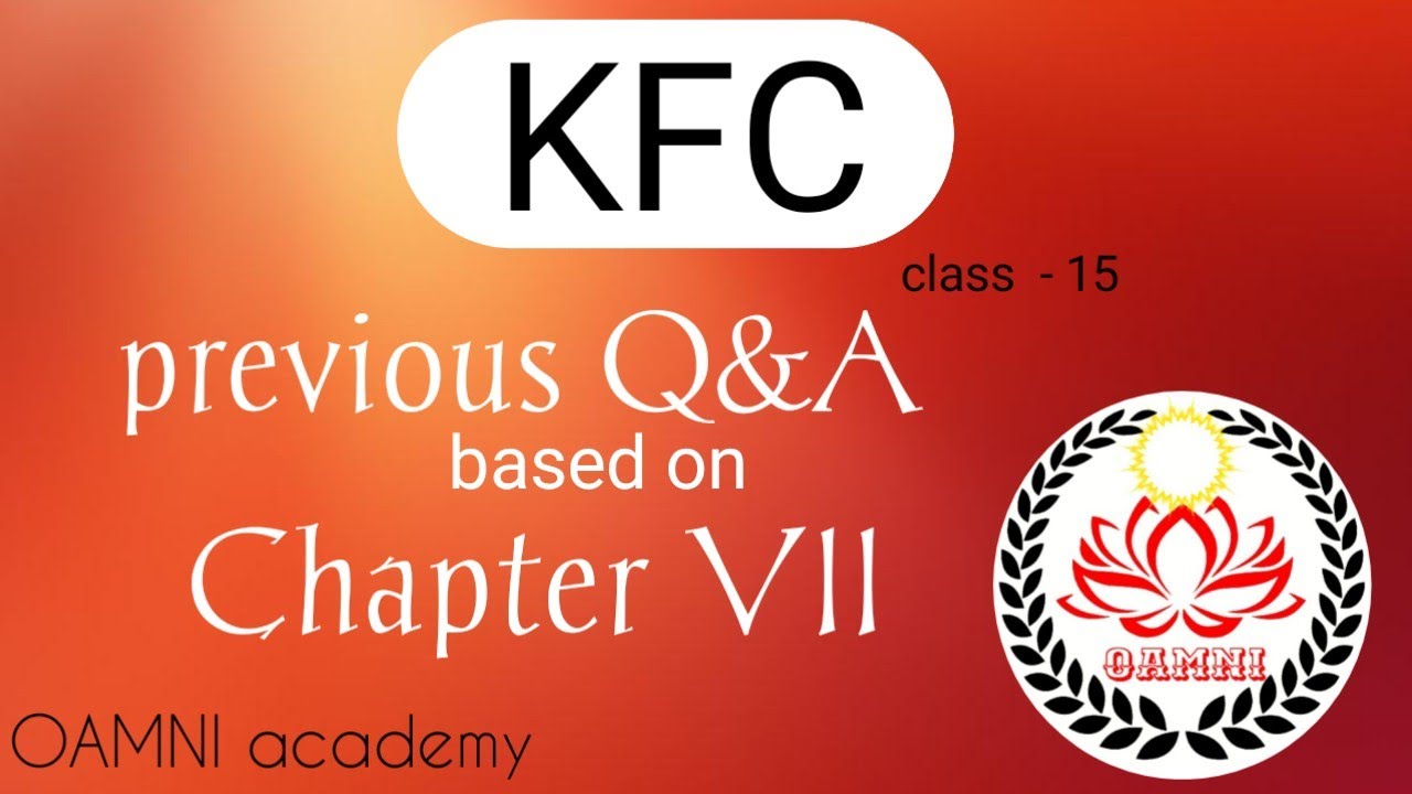 Kerala financial code / class-15 / Previous Q & A based on - chapter - VII / Work. - YouTube