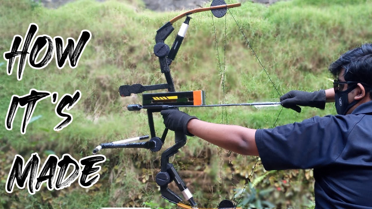 Homemade crysis 3 bow How it's made - YouTube