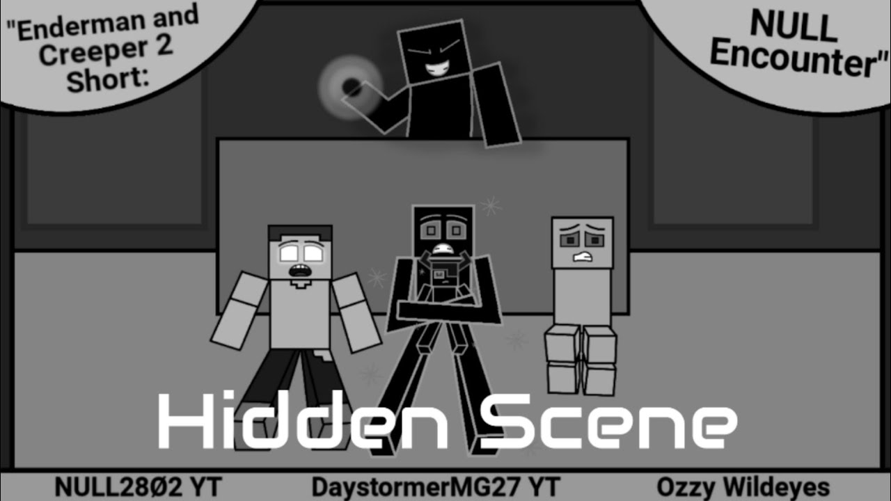 Enderman and Creeper 2 Short: NULL Encounter (Animation/Comic) *Hidden ...