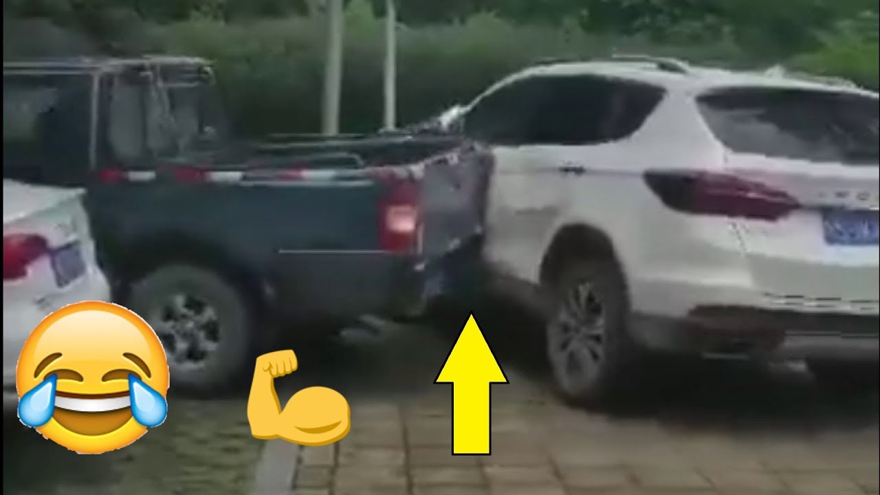 here's how to get out of a parking lot blocked by another car - YouTube