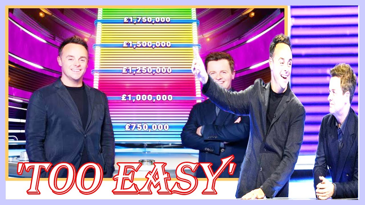 Ant McPartlin and Dec Donnelly fans slam Limitless Win's 'too easy ...