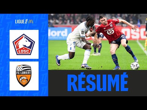 Grâce à un BIJOU d'Avom à la 93e, Lorient CLIMATISE Lille | 25ème journée - Ligue 1 McDonald's 25/26