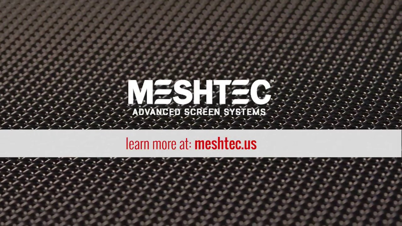 ENHANCE openings Meshtec Security Screen Test - YouTube