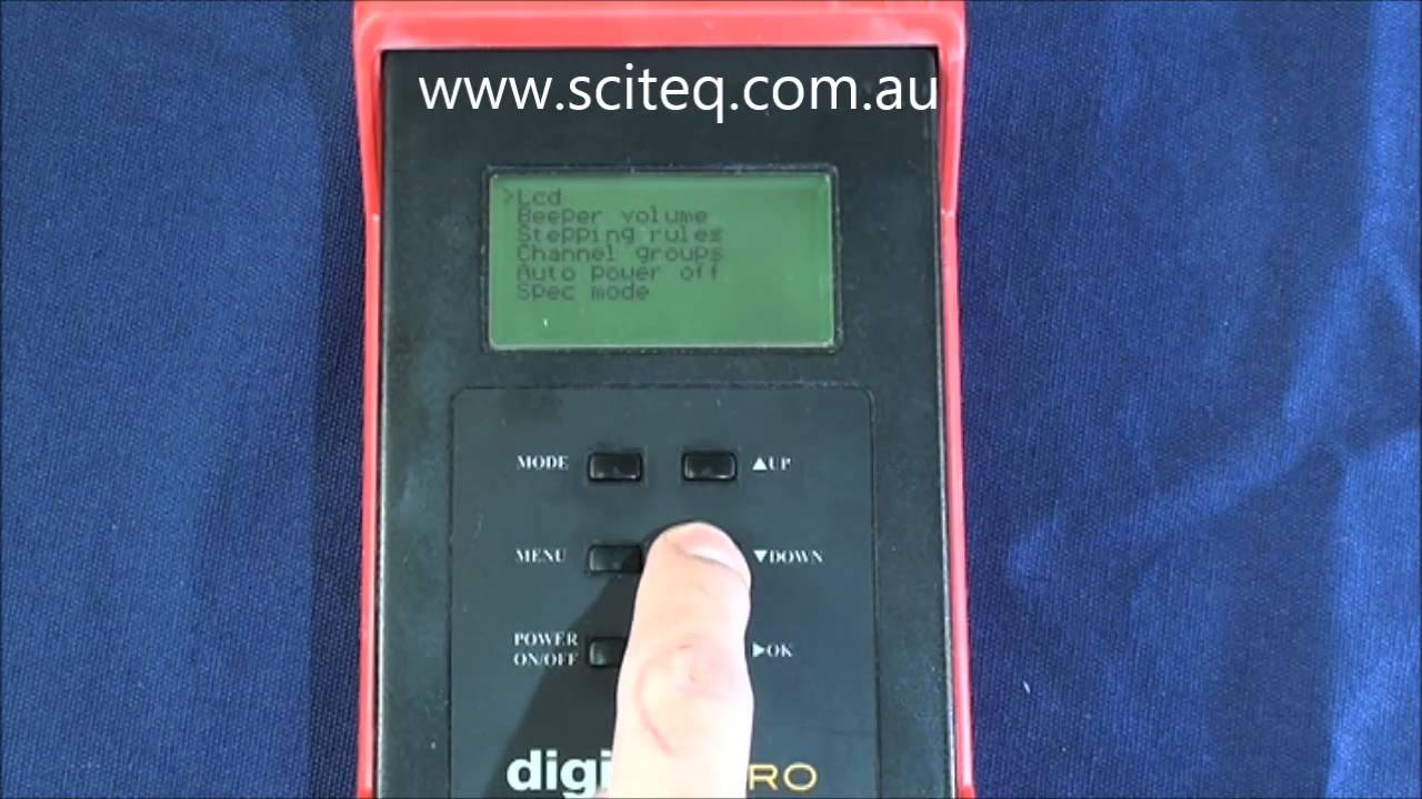 Retune of a DigiAir Pro Meter for recent Perth transmission changes ...