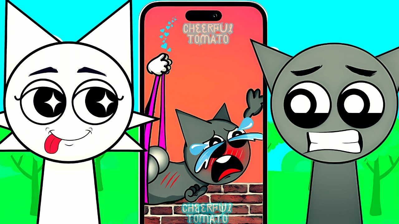 Sprunki Incredibox WENDA & GRAY react to SUS TikToks - 11 - YouTube