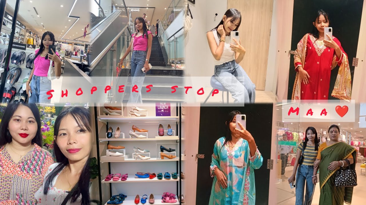 ||Anekkk din pore sabo bai malai kha ang 💖|| Shoppers stop thangmani || vlog || Reshmi Debbarma ...