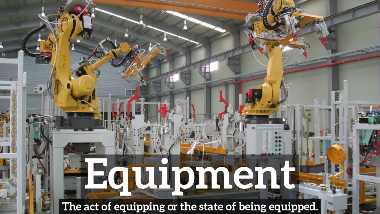 What is Equipment? | How Does Equipment Look? | How to Say Equipment in ...