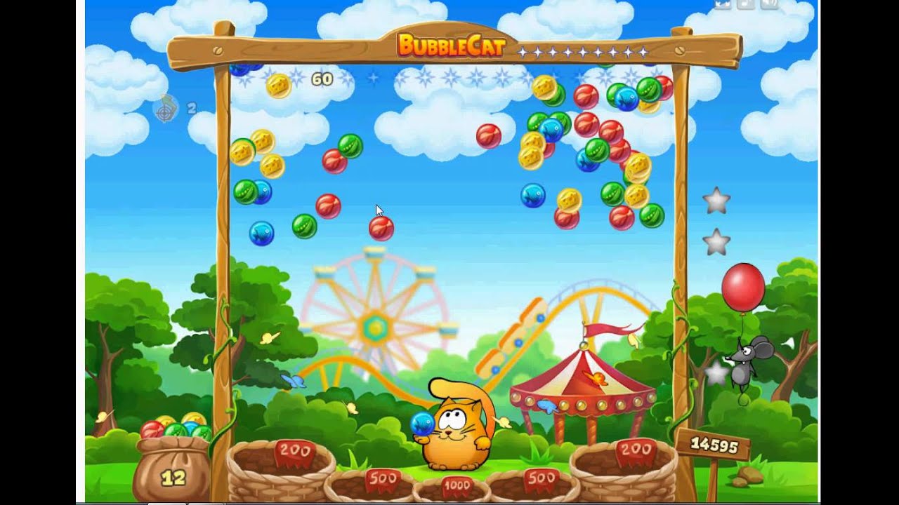 Bubble Cat Adventures Levels 4 to 10 - YouTube