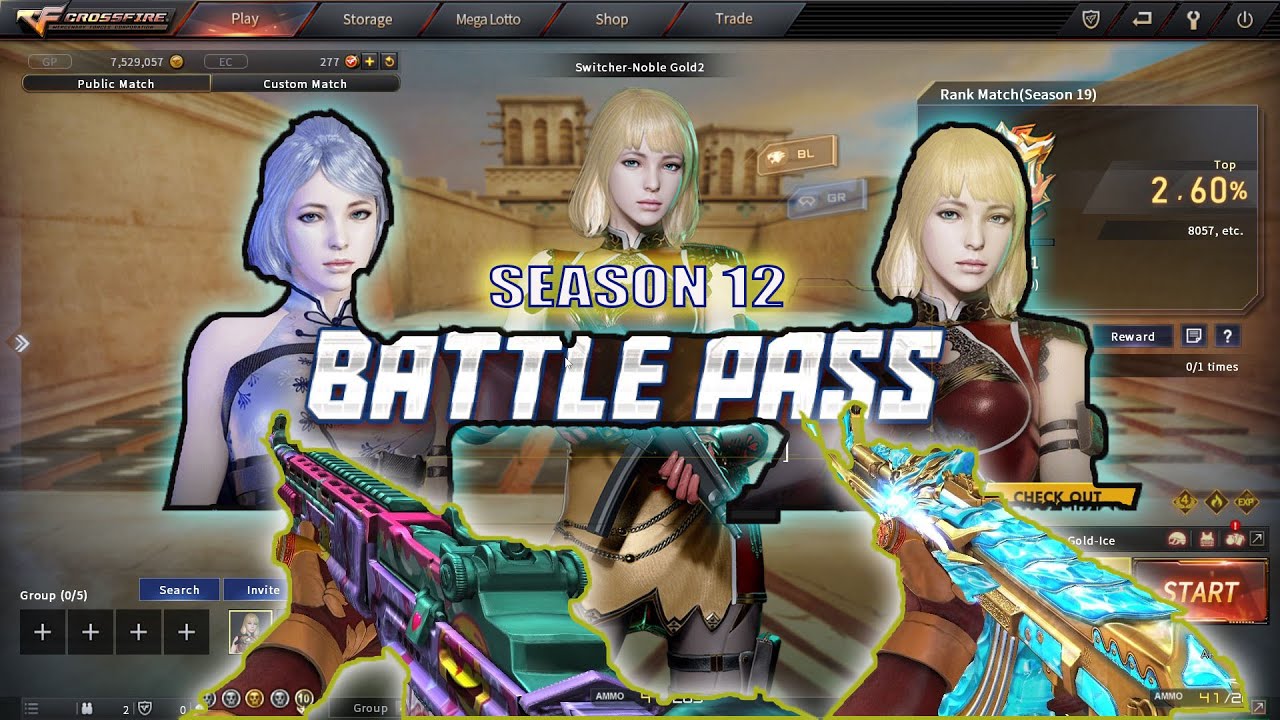CROSSFIRE PHILIPPINES: SEASON 12 BATTLE PASS || PATCH UPDATE - YouTube