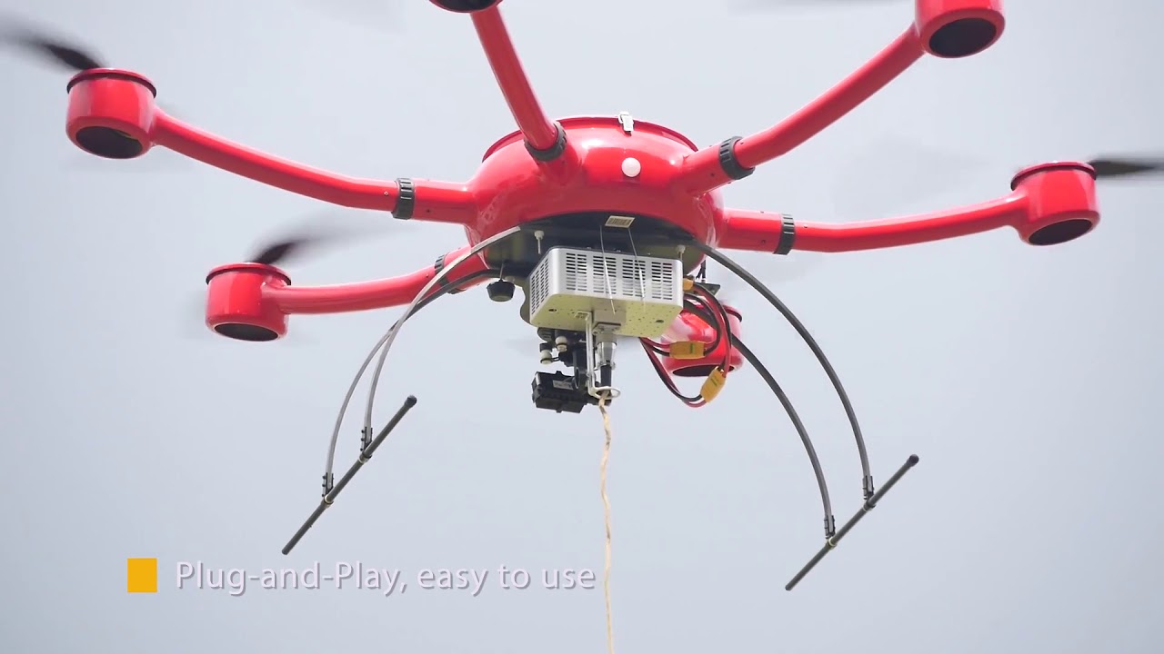 MMC Power Supply T1 Tether System for Drone Provides 24/7 Endurance ...