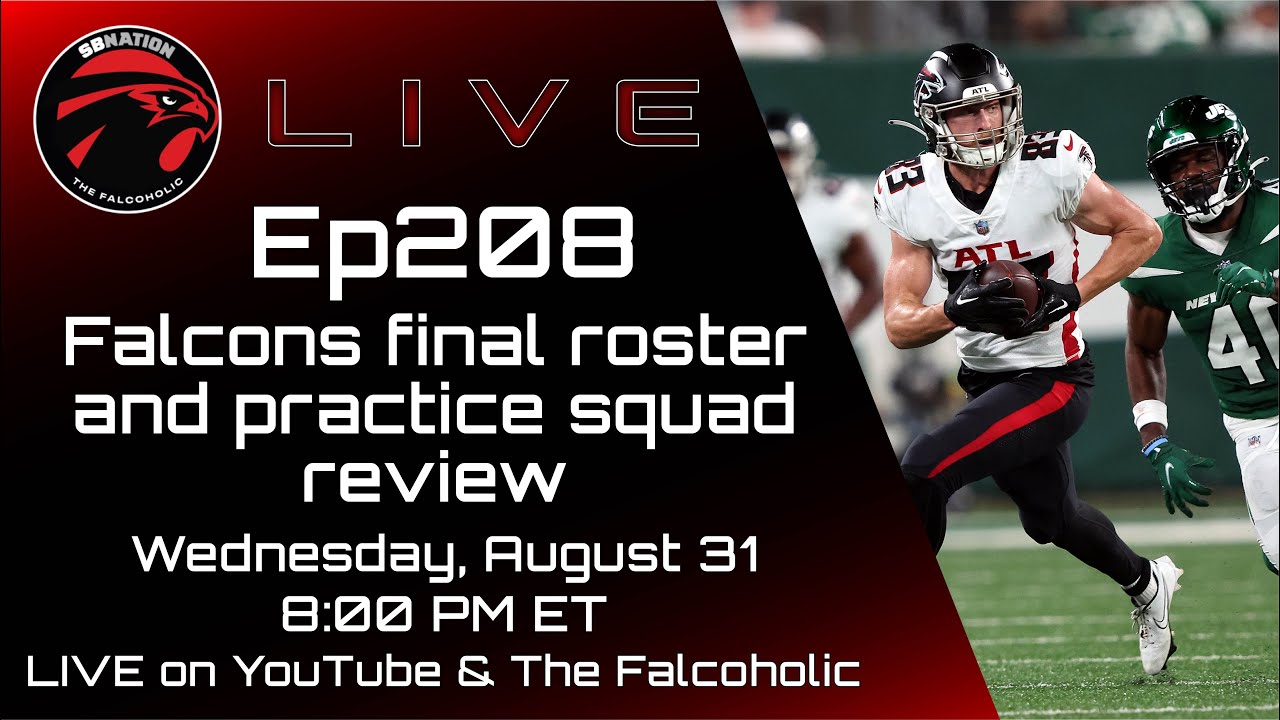 Falcons final roster & practice squad reveal with Eric Robinson: The ...