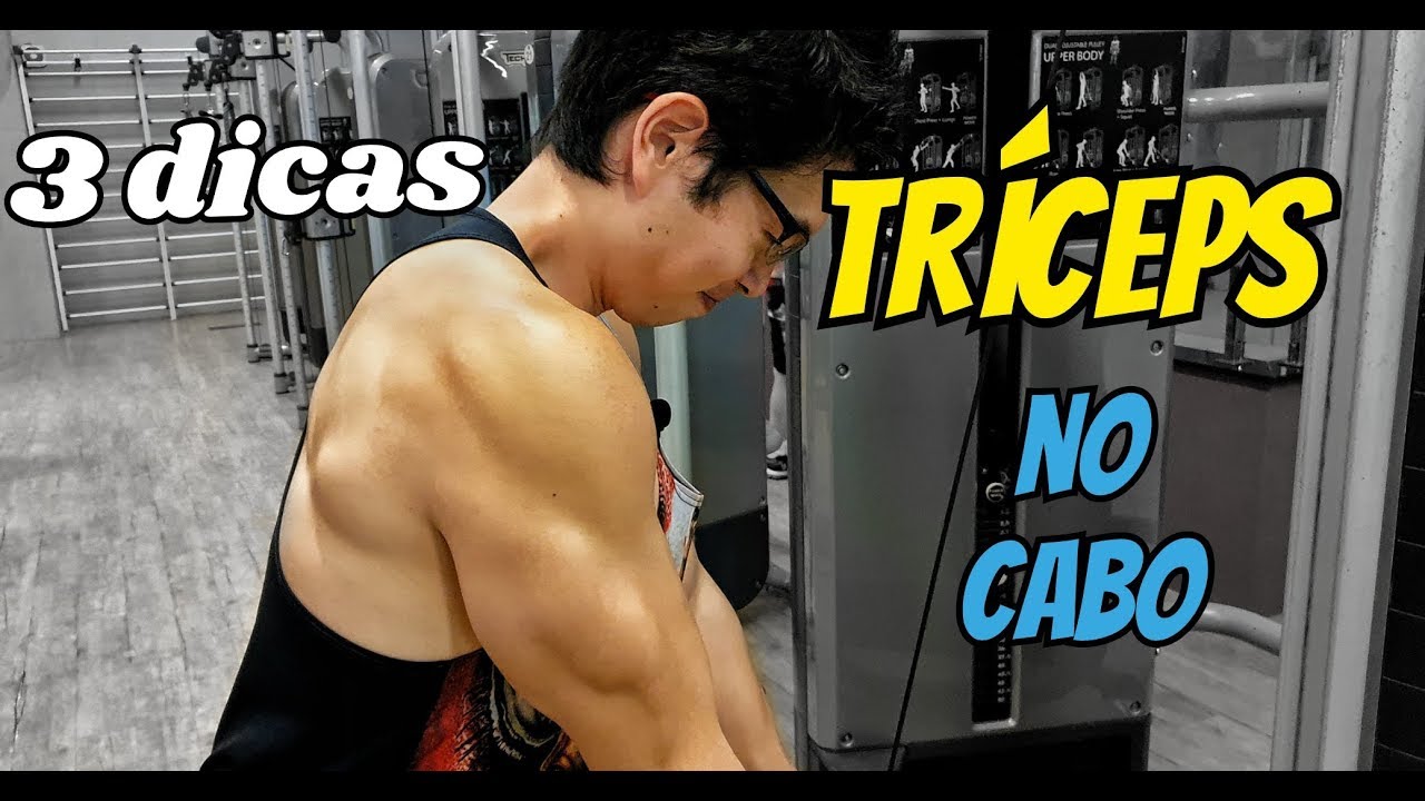 TRÍCEPS NA POLIA - 3 DICAS PARA FAZER CERTO - YouTube