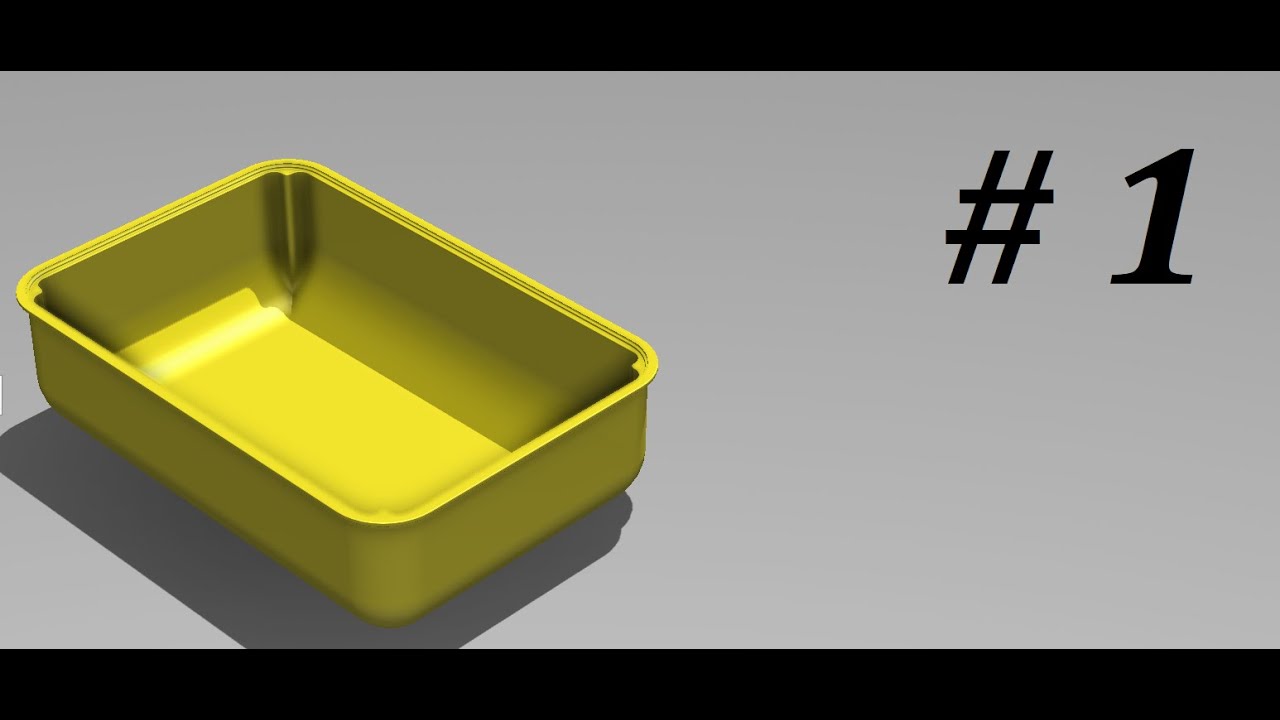 Plastic model draw in solidworks - YouTube