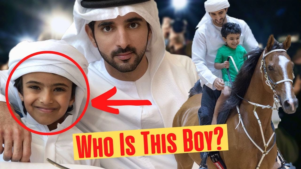 This Boy Spends A Lot Of Time With Crown Prince Of Dubai Hamdan. But ...
