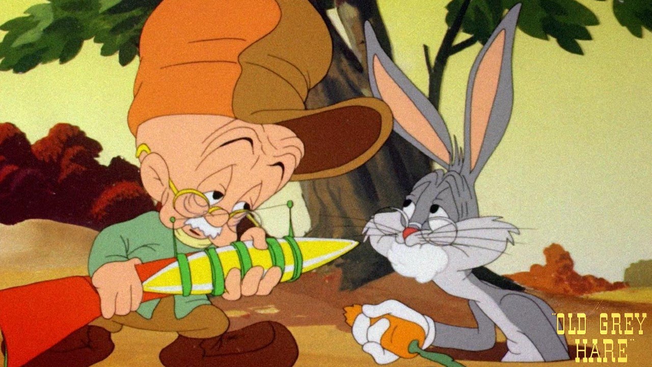The Old Grey Hare 1944 Merrie Melodies Bugs Bunny and Elmer Fudd ...