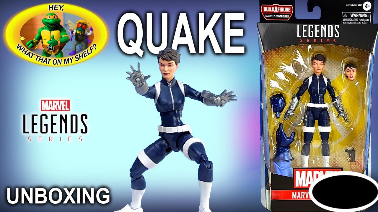 Unboxing Marvel Legends Quake - Jan 17th 2023 - Hasbro Comic Book ...