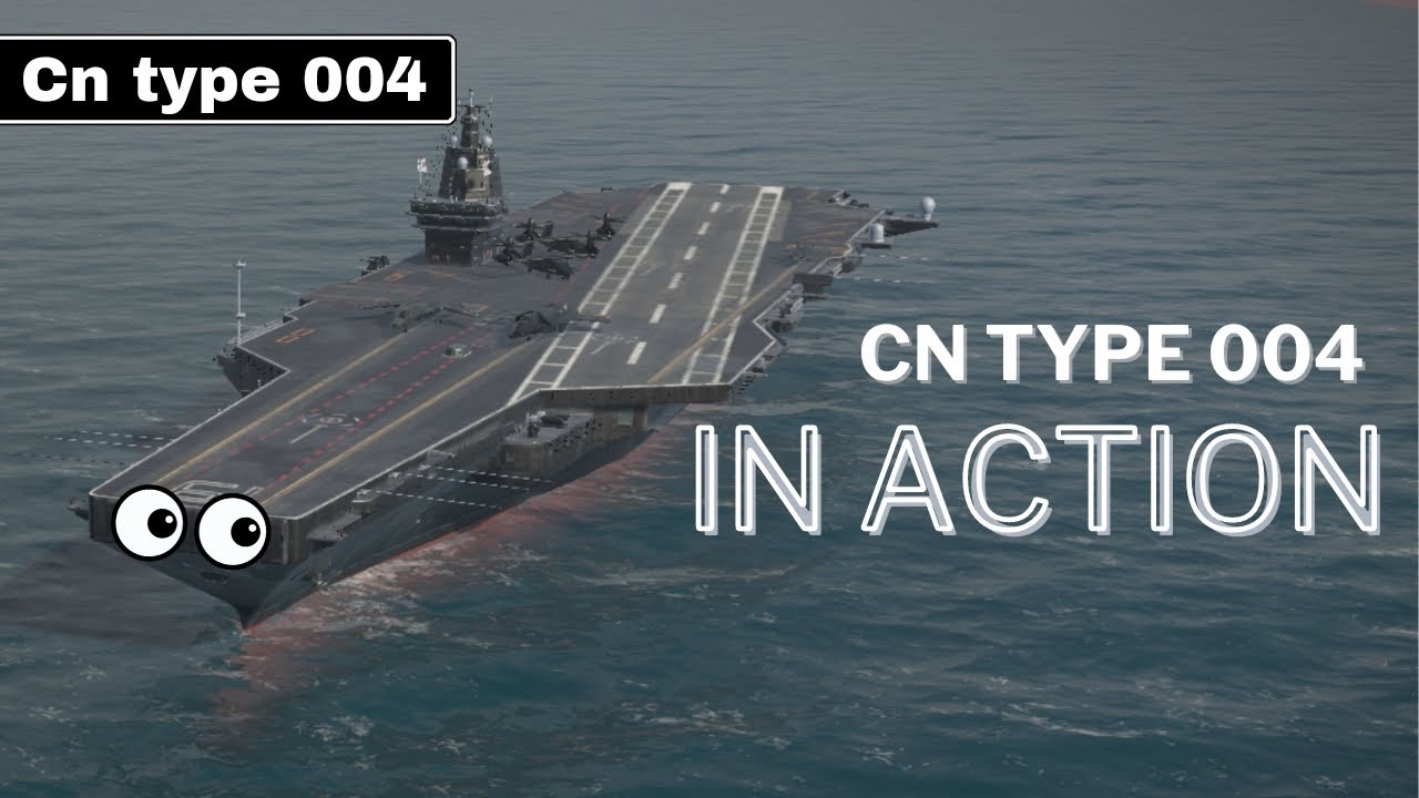 Cn type 004 in action | best carrier | modern warships #modernwarships ...