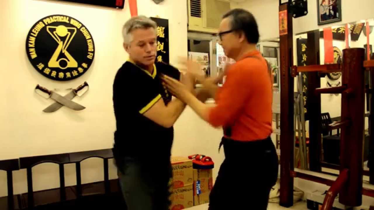 Practical Wing Chun Chi sau Wan Kam Leung and Benno Wai - YouTube