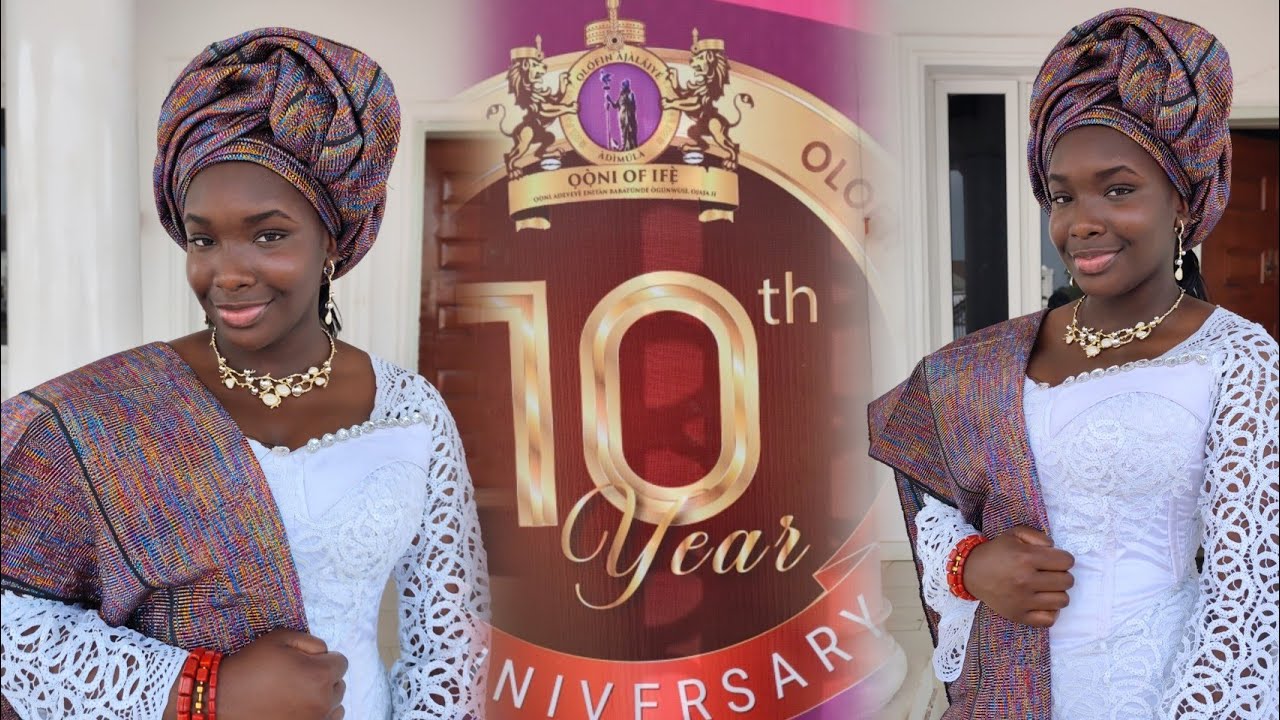 OONI 10 YEARS ON THRONE! PRINCESS ADEWAMIWA DANCE IN JUBILATION AS THE ...