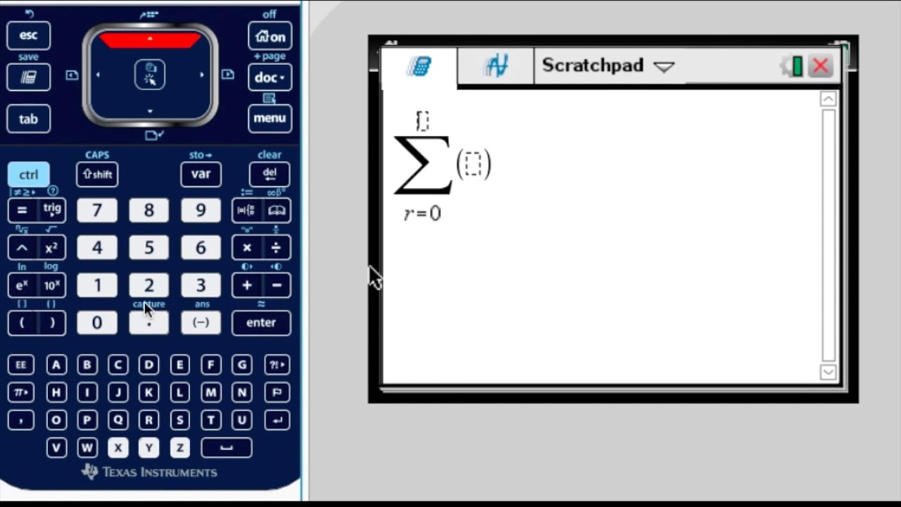 TI Nspire CX Using Sigma Notation YouTube ti-nspire-cx-using-sigma-notation-youtube