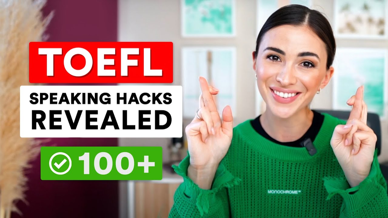 TOEFL speaking practice - with FEEDBACK and TEMPLATES - YouTube