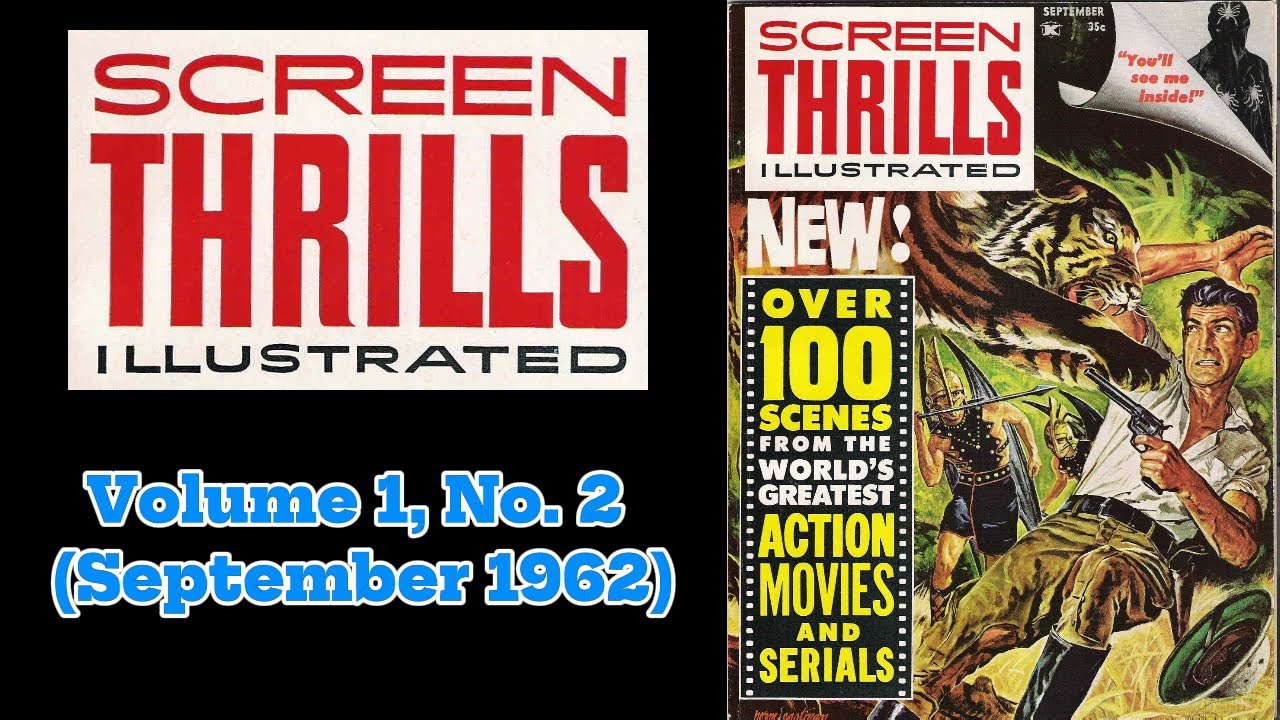 Screen Thrills Illustrated – September 1962 | Captain Marvel, Superman, John Wayne & More! - YouTube