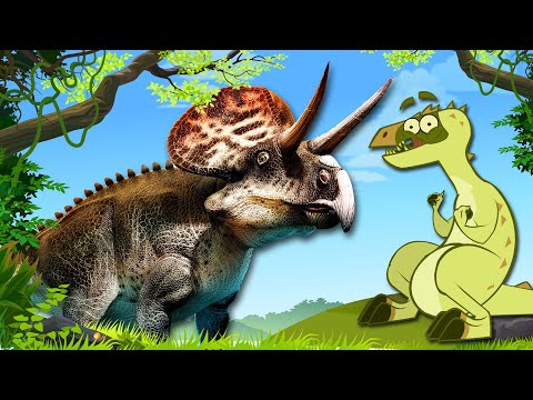 Dinosaur | Zuniceratops Meets Cartodontosaurus | Dinosaurs for kids | I’m A Dinosaur