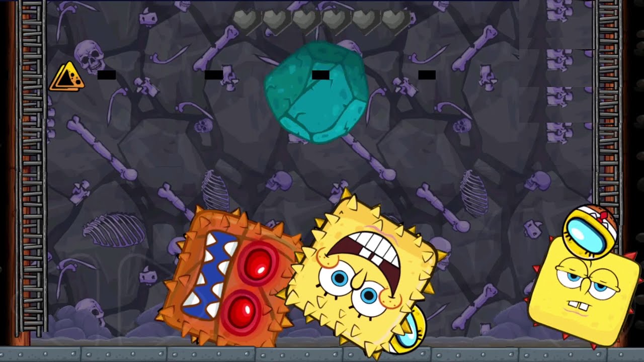RED BALL 4 SPONGEBOB AMONG BALL &SUPER BALL 'FUSION BATTLE' with ...