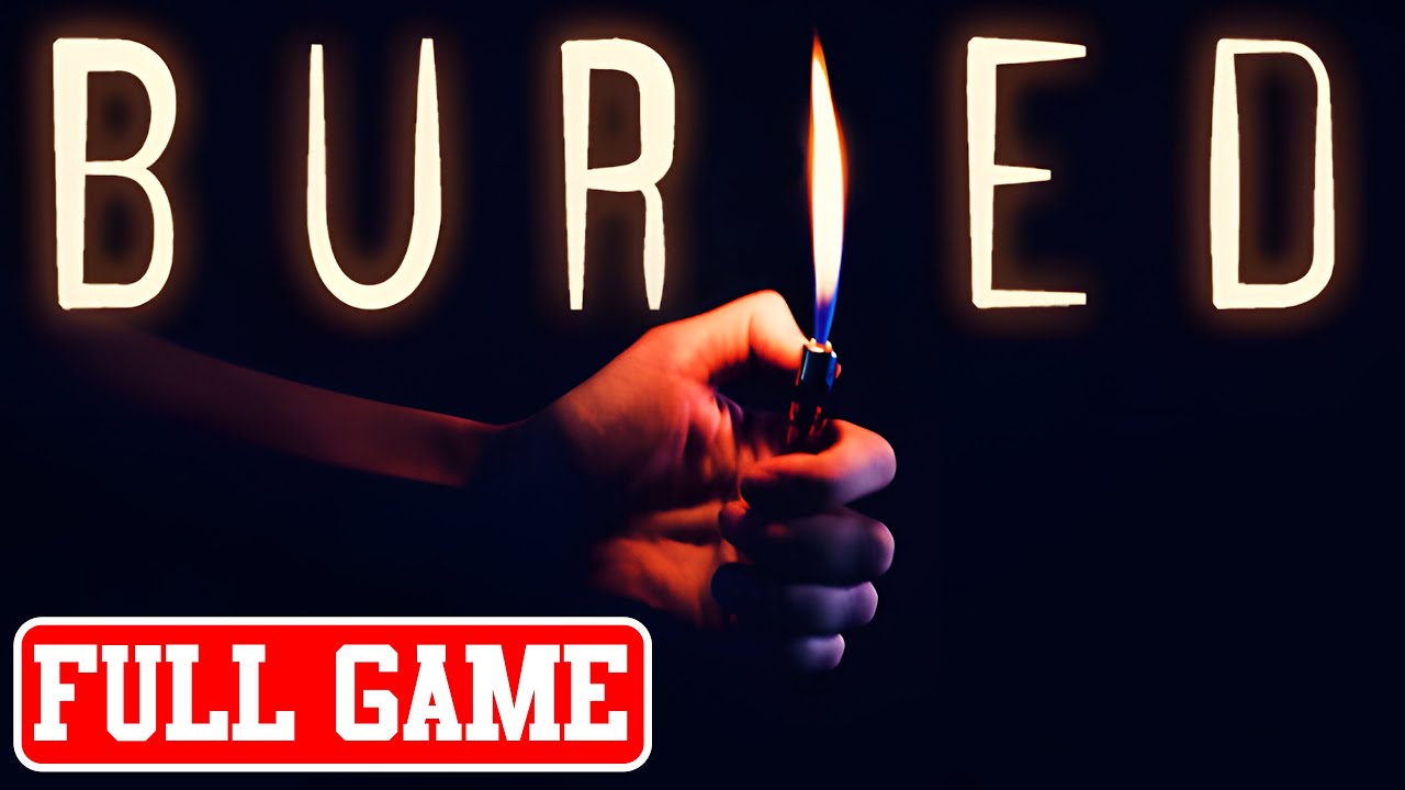 BURIED / Short Indie Horror Game / Full Game Walkthrough {4K UHD 60FPS ...