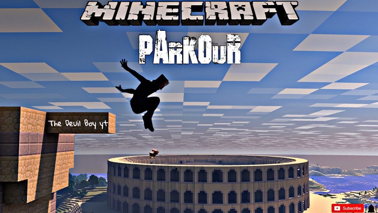 Minecraft Parkour Triangle Challenge || The Devil Boy yt || - YouTube