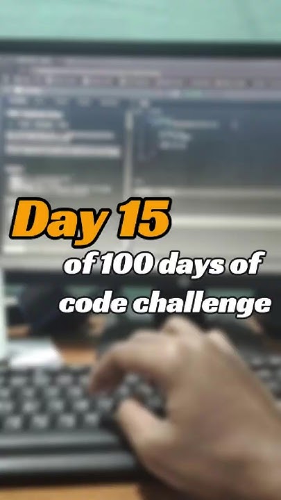 Day 15 of 100 days of code challenge #coding #100daysofcodingchallenge #shorts - YouTube