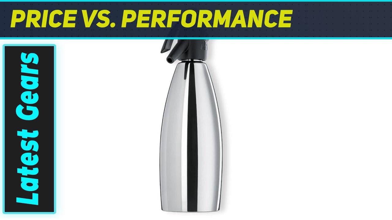 iSi Soda Siphon: The Ultimate Sparkling Water Maker? - YouTube