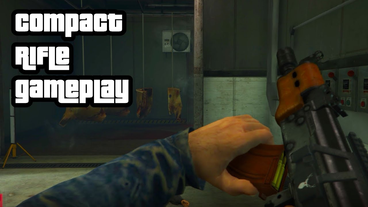 GTA V | Compact Rifle | Gameplay / Showcase | First Person | 1080p ...