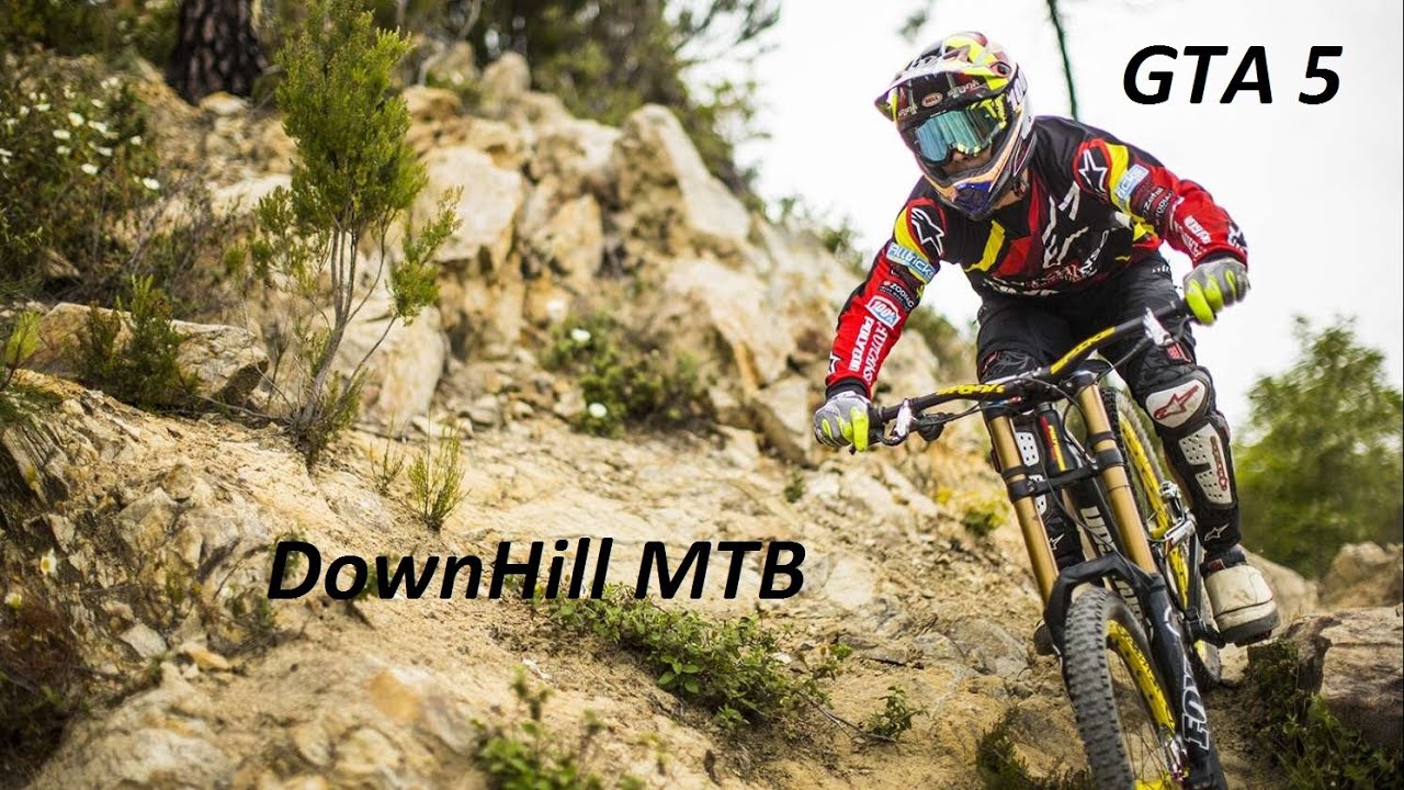 GTA 5 - DownHill MTB - YouTube