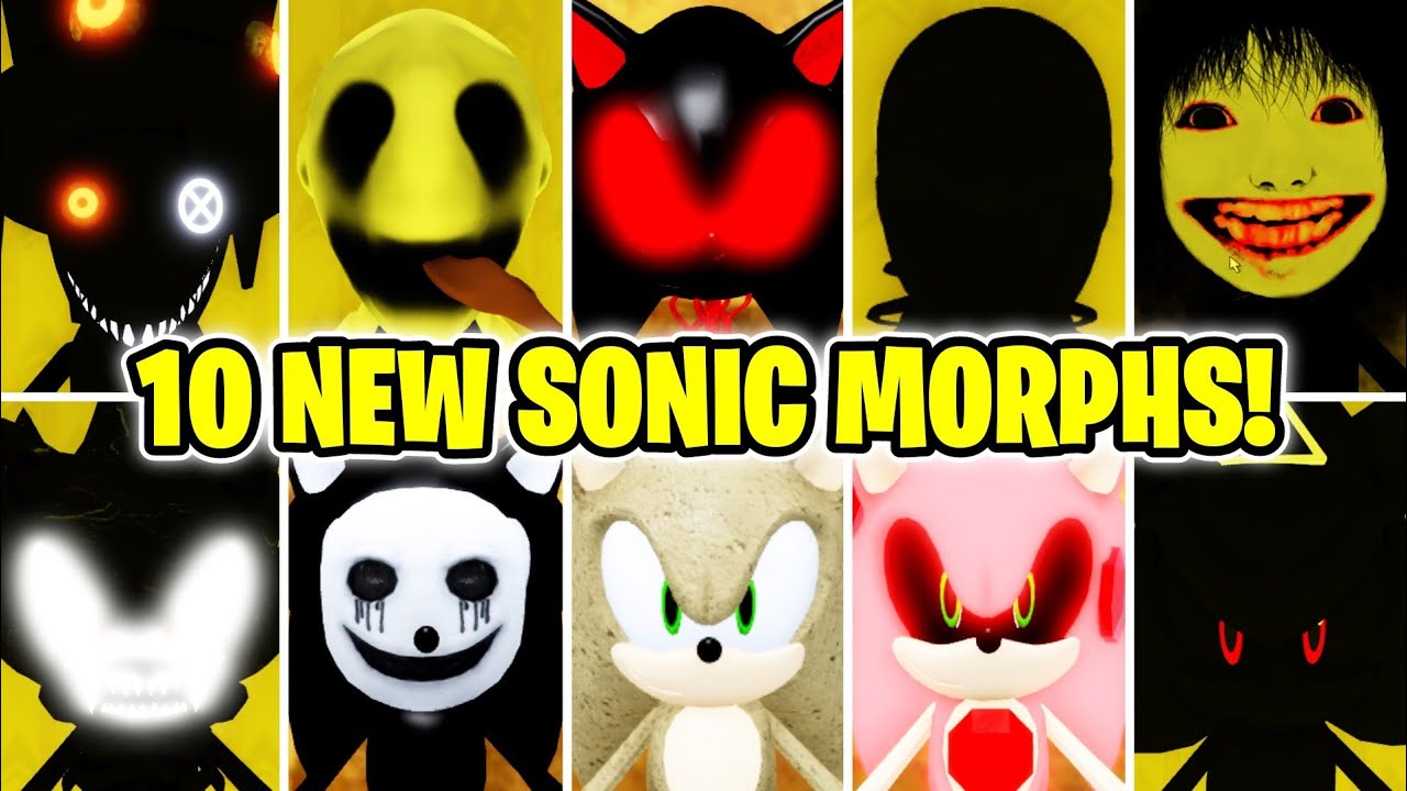 [UPDATE!] How to get ALL 10 NEW SONIC MORPHS in Find The Sonic Morphs ...