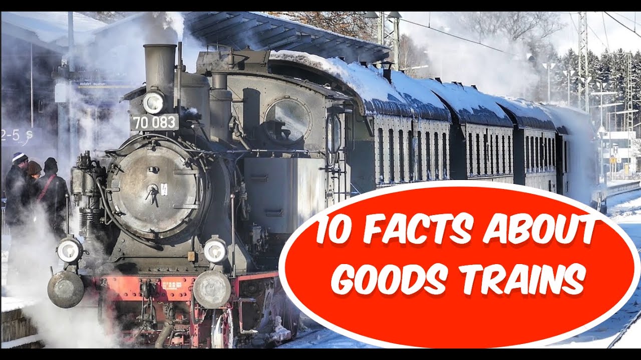 10 Fascinating Facts About Goods Trains | Freight Train History ...