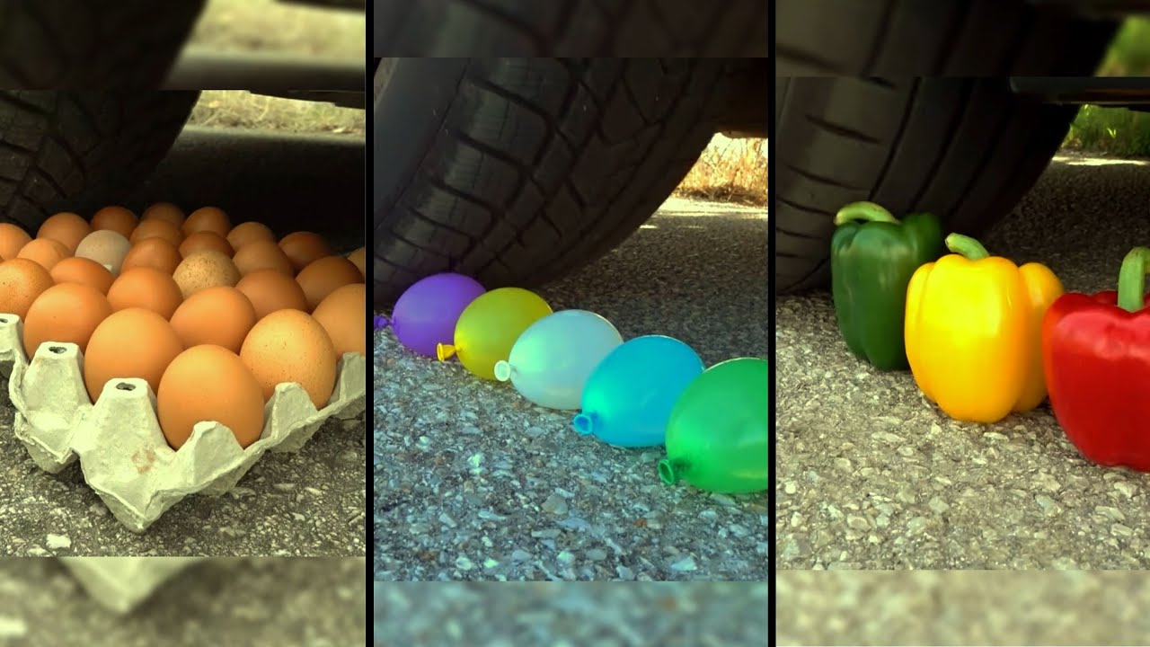 Ultimate Car Crushing Compilation | Running Over Stuff for Maximum ...