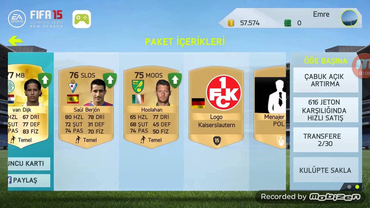 Fifa pack opening - YouTube