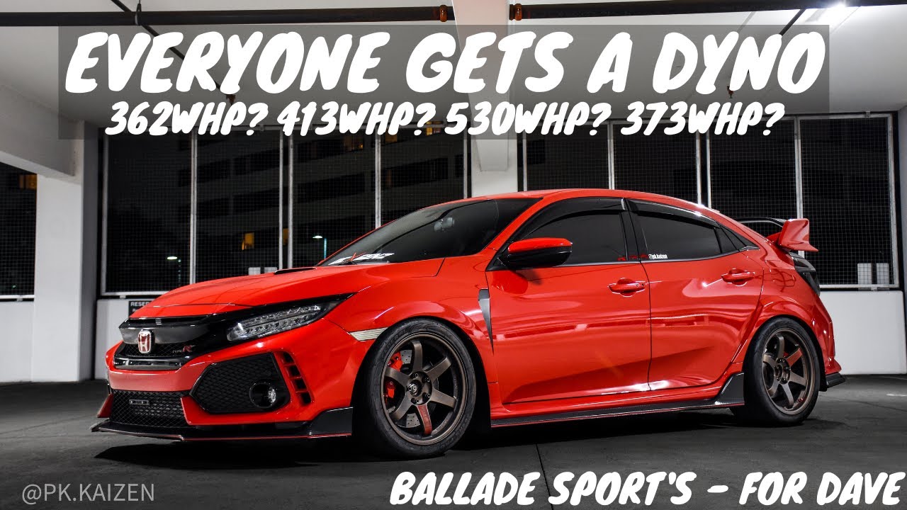 MY CIVIC TYPE R GETS ON THE DYNO // DYNO HURTS FEELINGS // CTR ...
