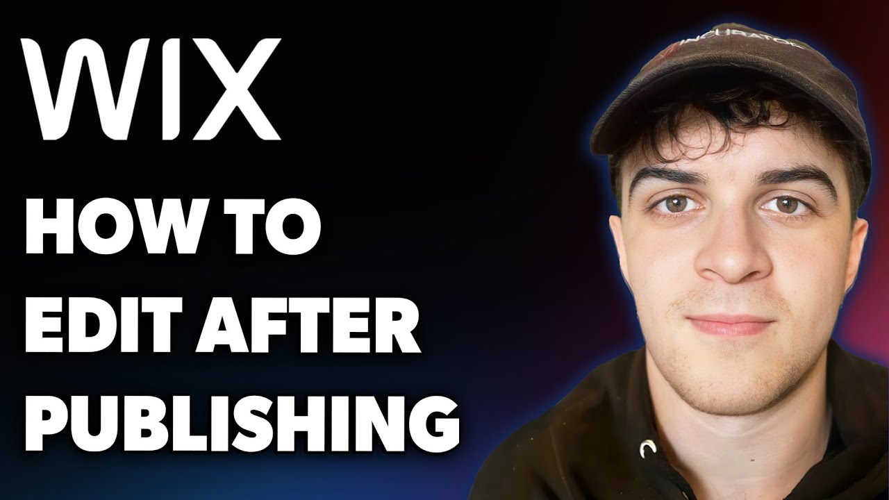 How to Edit Wix Website After Publishing (Full 2025 Guide) - YouTube