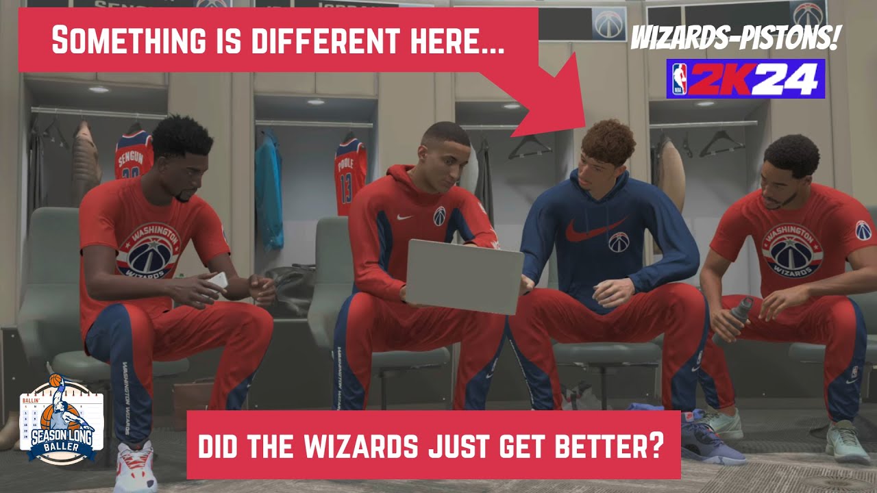 S2, Game 45 - NBA 2K24: Whoa...a New Wizard Is Introduced! - YouTube