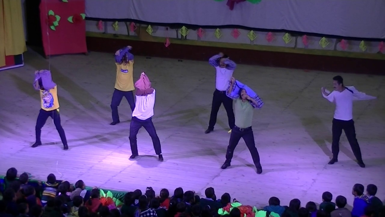 Upper TCV School @ Children day dance 2014 - YouTube