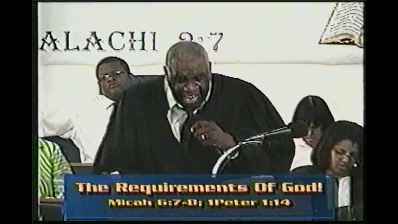 Bishop Ralph D. Terry, Sr. - The Requirements of God - YouTube