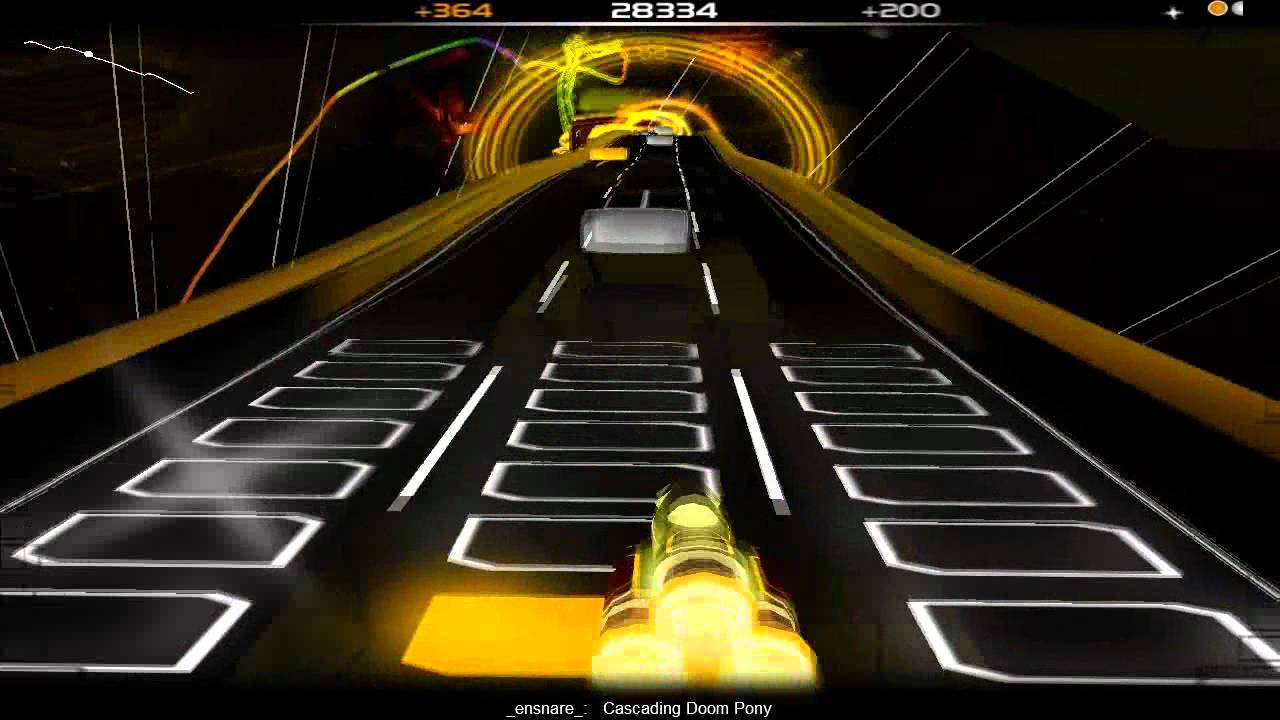 Audiosurf : Cesceding Doom Pony by _ensnare_ - YouTube