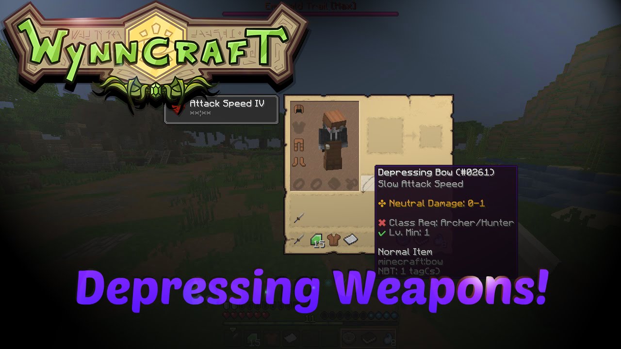Wynncraft Gavel: How to Get Depressing Weapons Easy! - YouTube